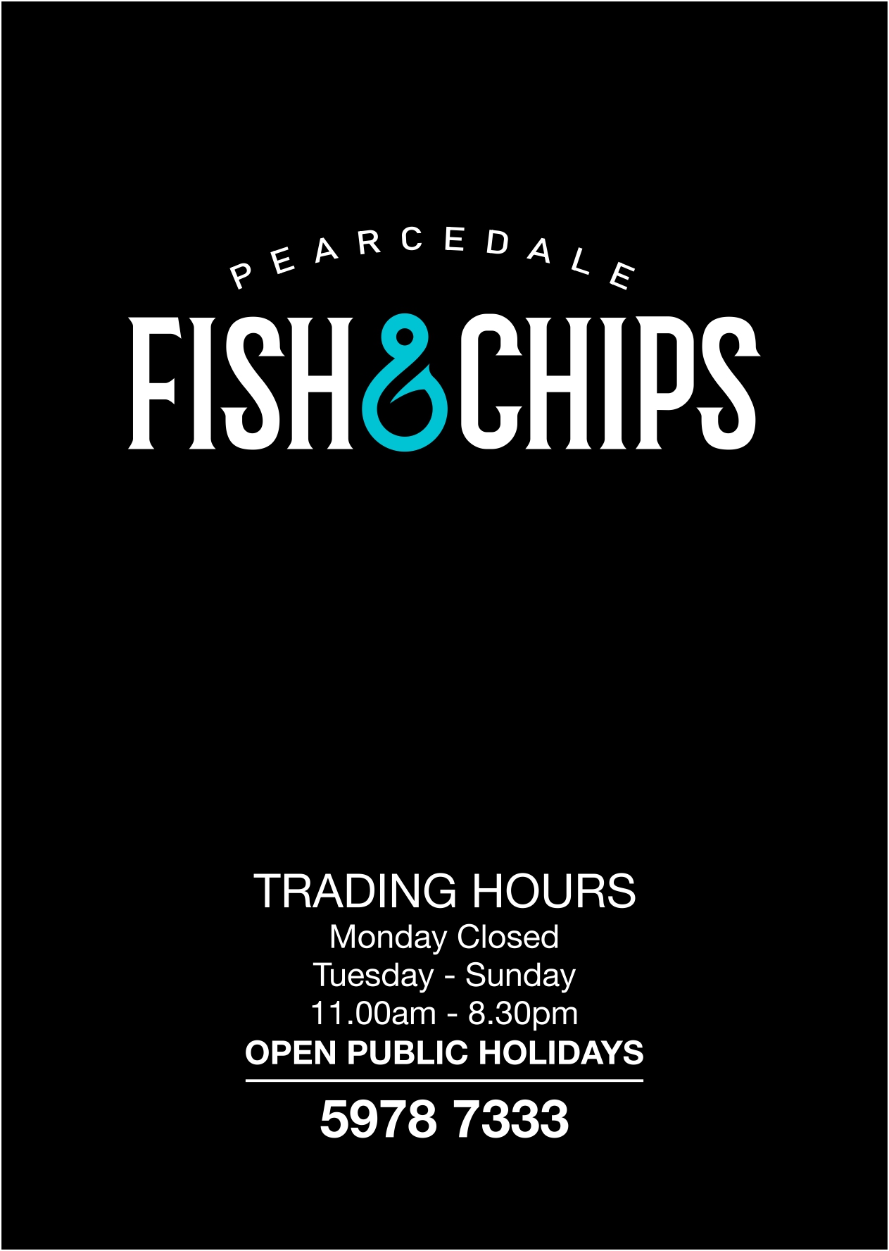 The Fish Shop - Menu